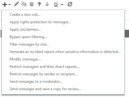 Office 365: Transport Rule to determine where a message was sent