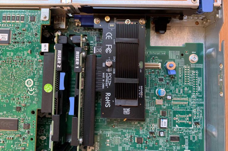 How To Install And Boot A Dell Poweredge From A Pcie Nvme Drive