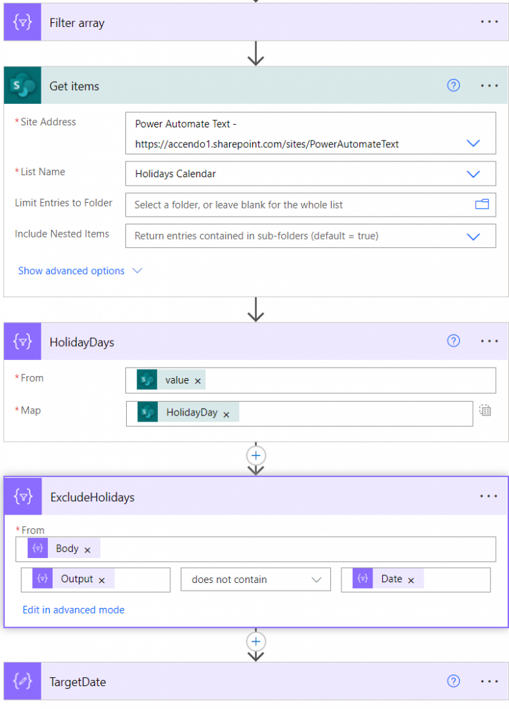 Add Working Days To A Date In A Power Automate Flow