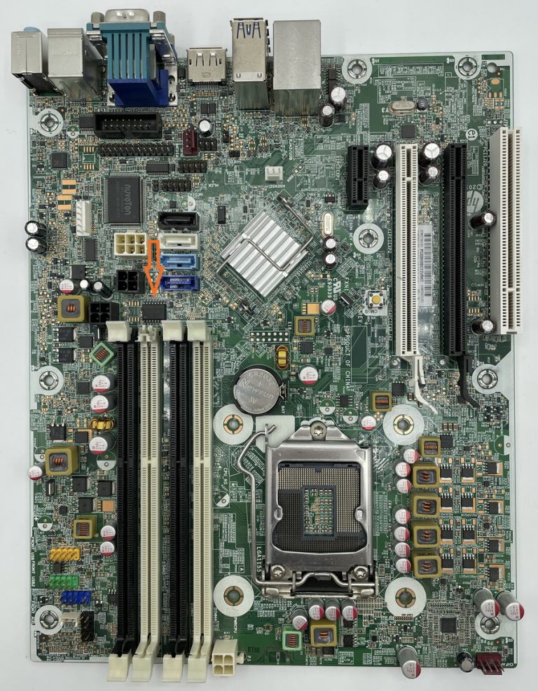 Install and boot from an NVMe SSD on a HP Compaq Elite 8300 SFF