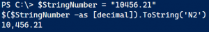 How to add Thousands separators to a number with Powershell