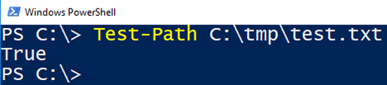 Check If File Exists With Powershell