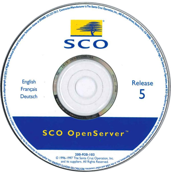 SCO Openserver Installation ISOs - Tachytelic.net