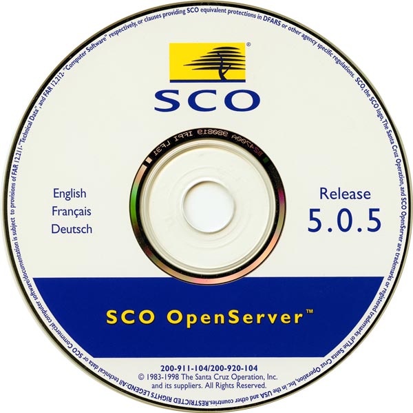 SCO Openserver Installation ISOs - Tachytelic.net