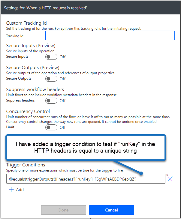 Secure The HTTP Re Trigger In Microsoft Power Automate